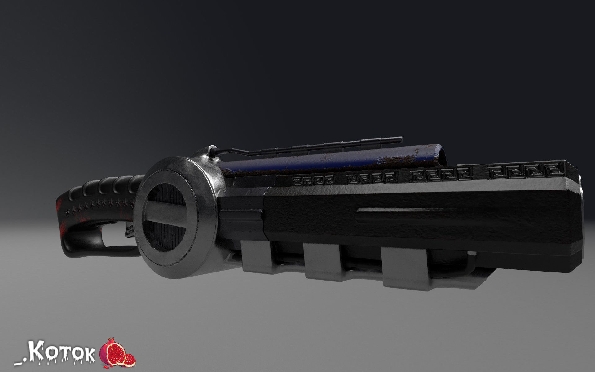 Space Gun free VR / AR / low-poly 3D model | CGTrader