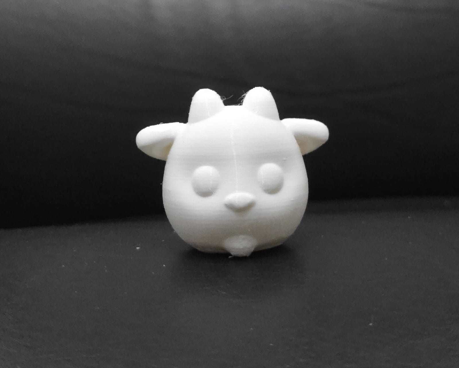 Round Animal Kit - Goat and Unicorn 3D model 3D printable | CGTrader