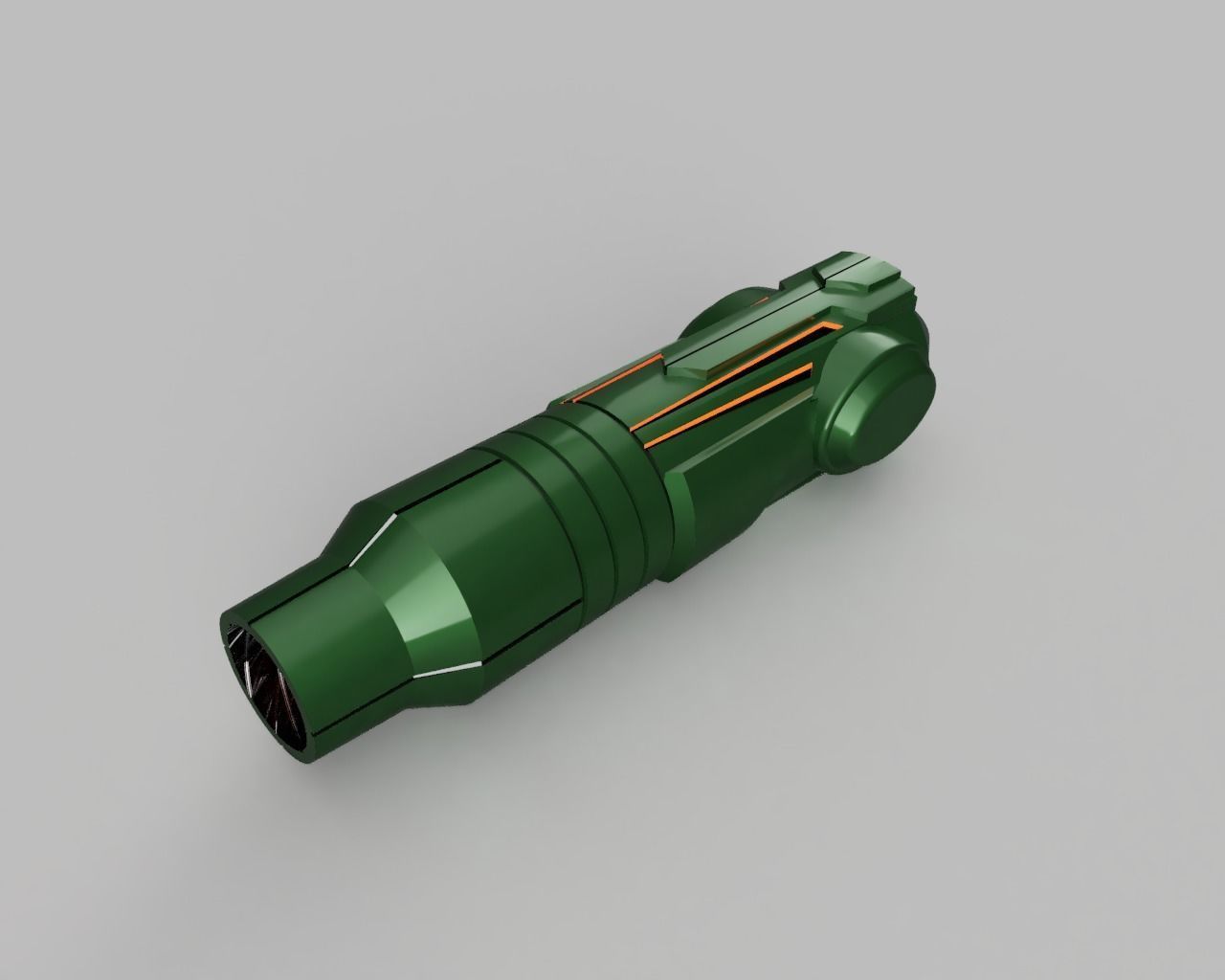 Metroid Prime 1 Arm Cannon with Missile Action 3D model 3D printable ...