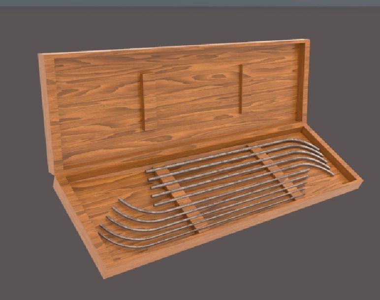 catheter set free 3D model | CGTrader