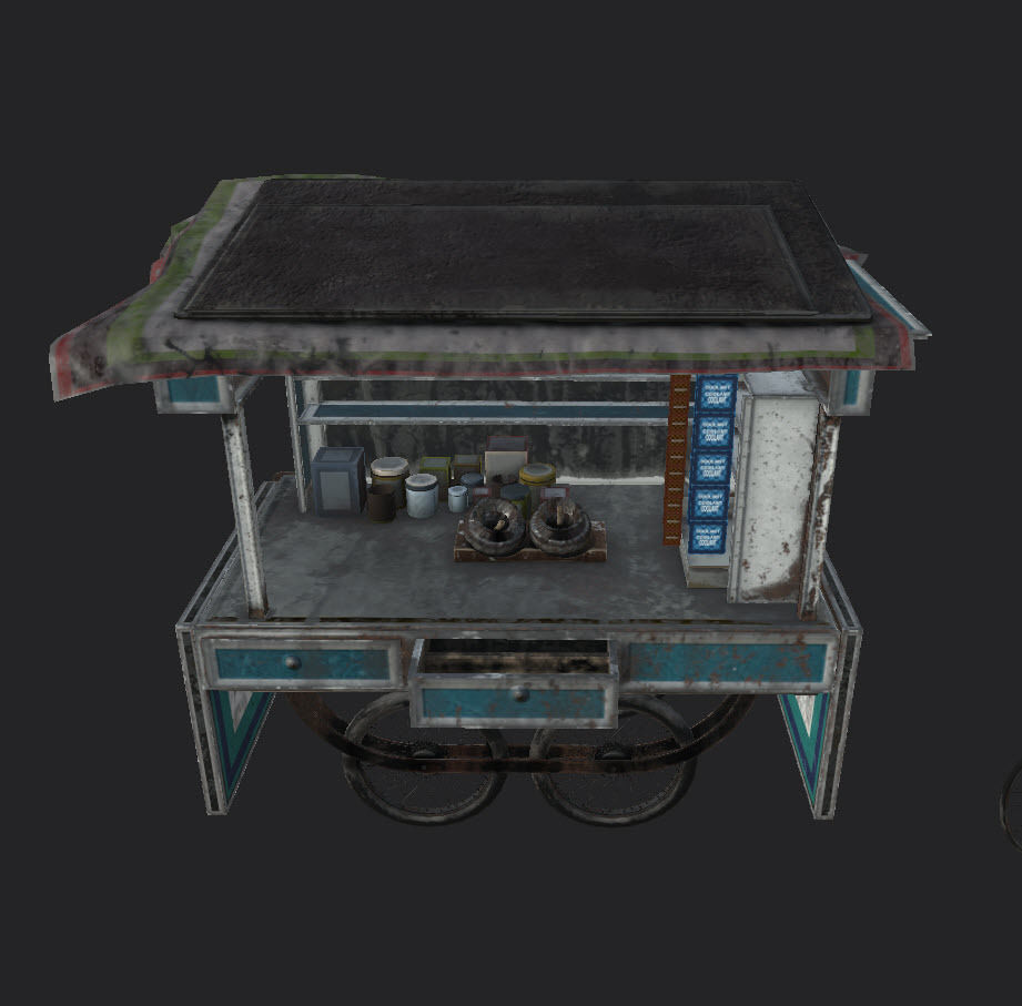 3D model Pan Shop Small VR / AR / low-poly | CGTrader