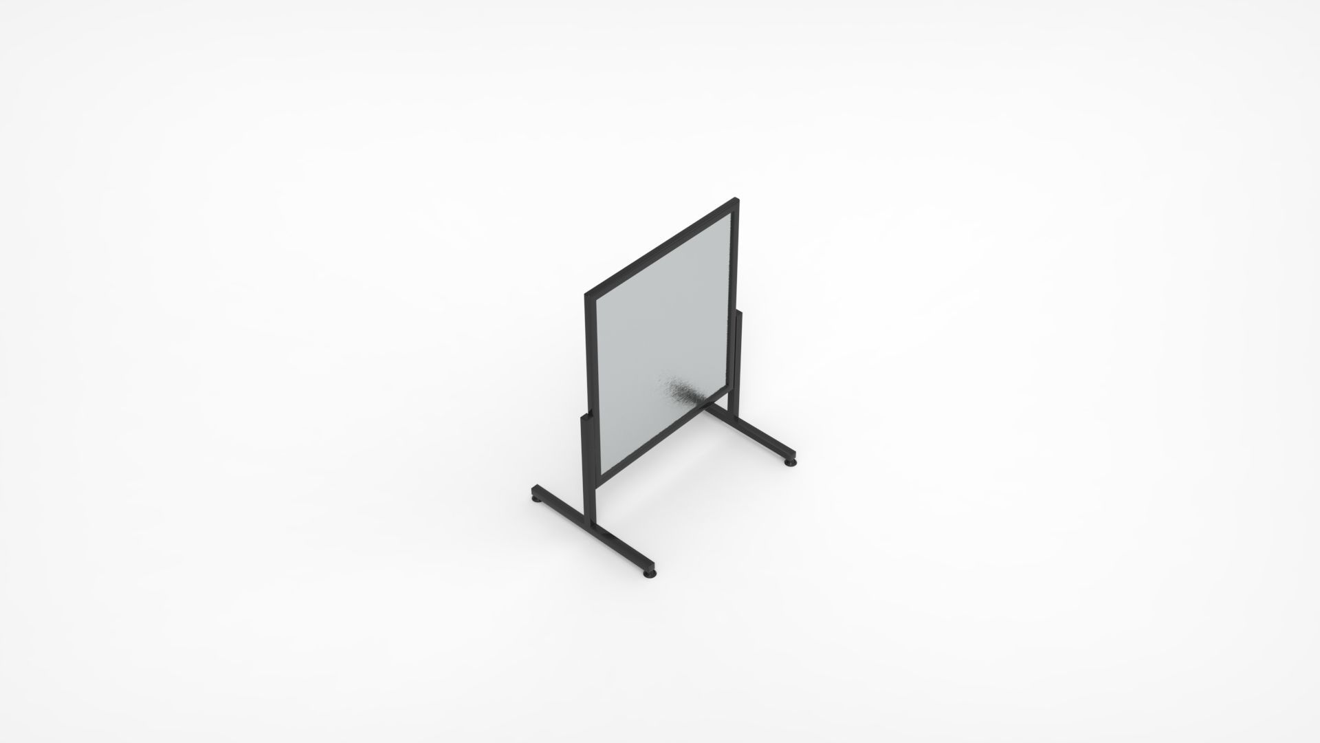 Outdoor Advertising Stand V1 3D model | CGTrader
