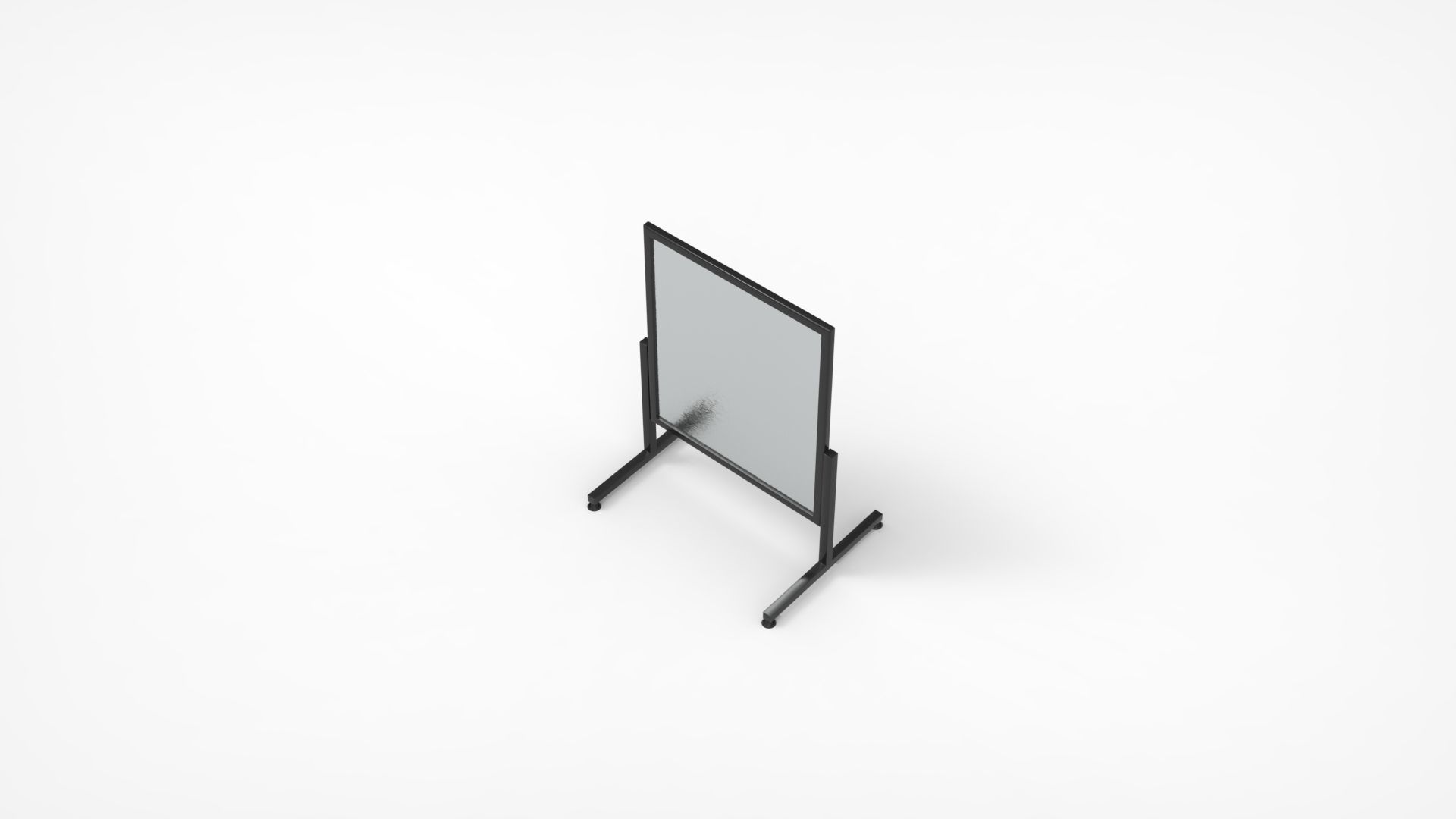 Outdoor Advertising Stand V1 3D model | CGTrader