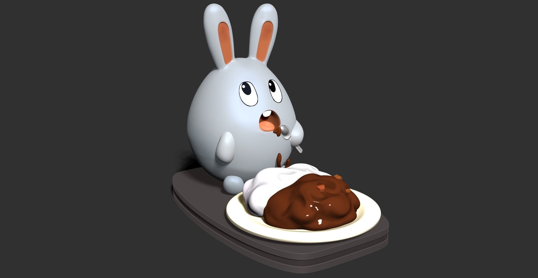 Lucky board - Disgaea Fanart 3D model 3D printable | CGTrader
