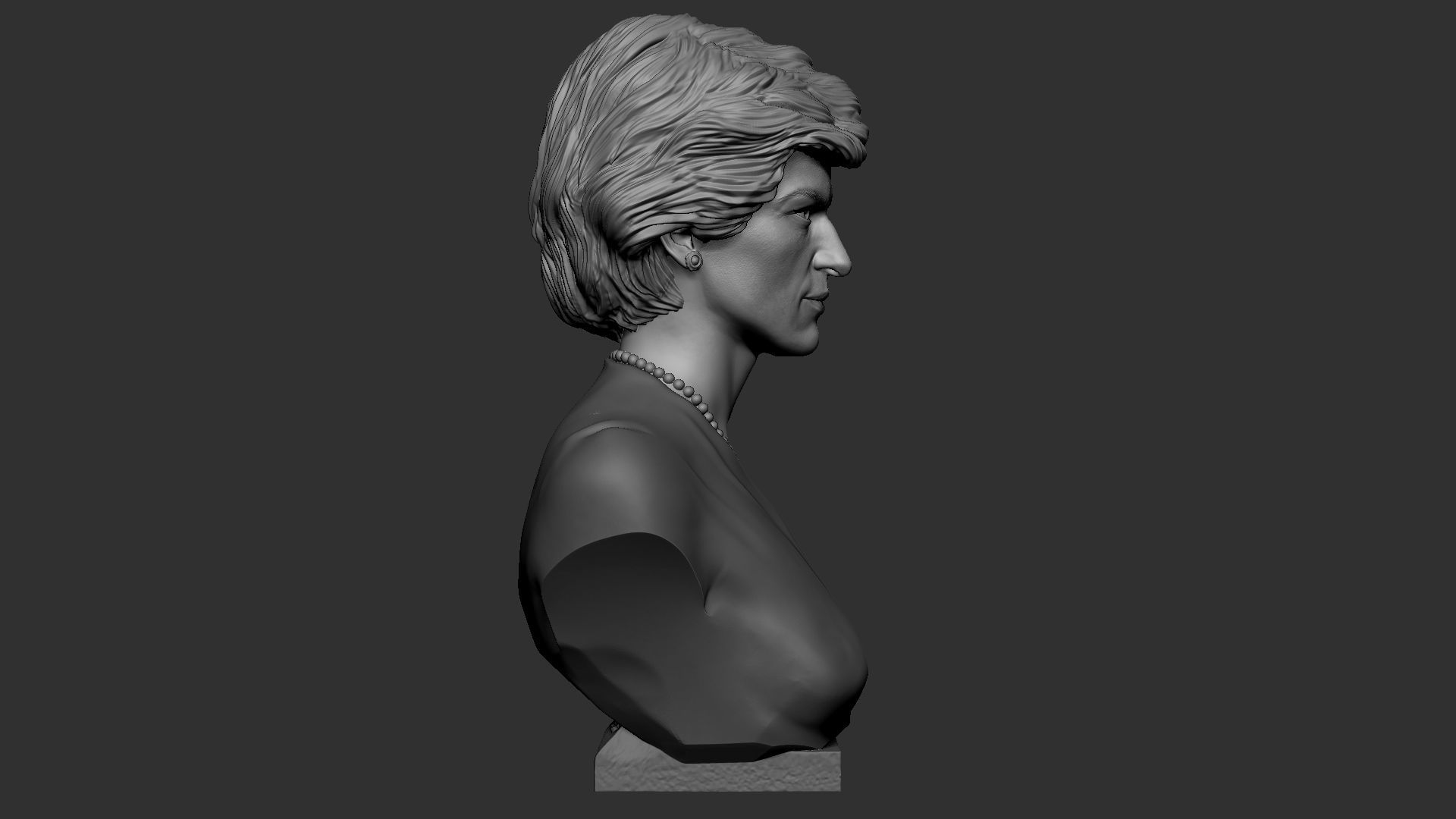 Diana Princess of Wales 3D model 3D printable | CGTrader