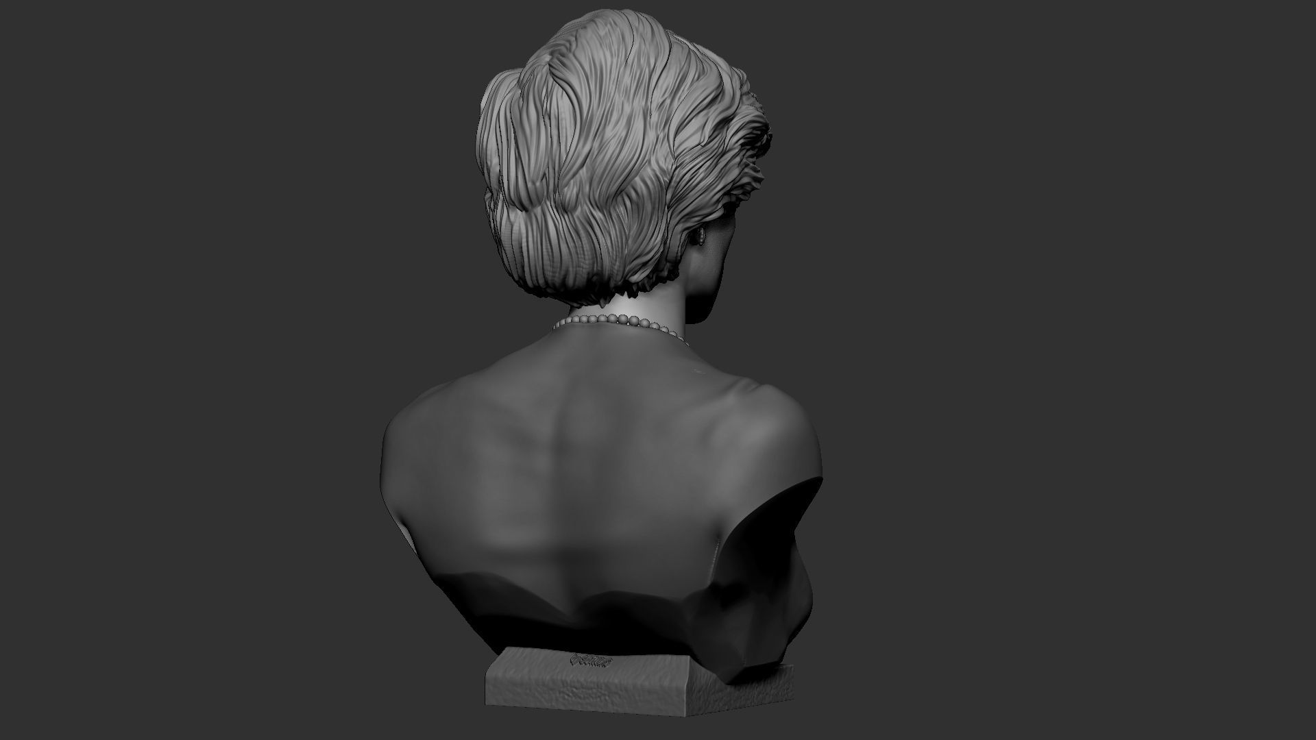 Diana Princess of Wales 3D model 3D printable | CGTrader