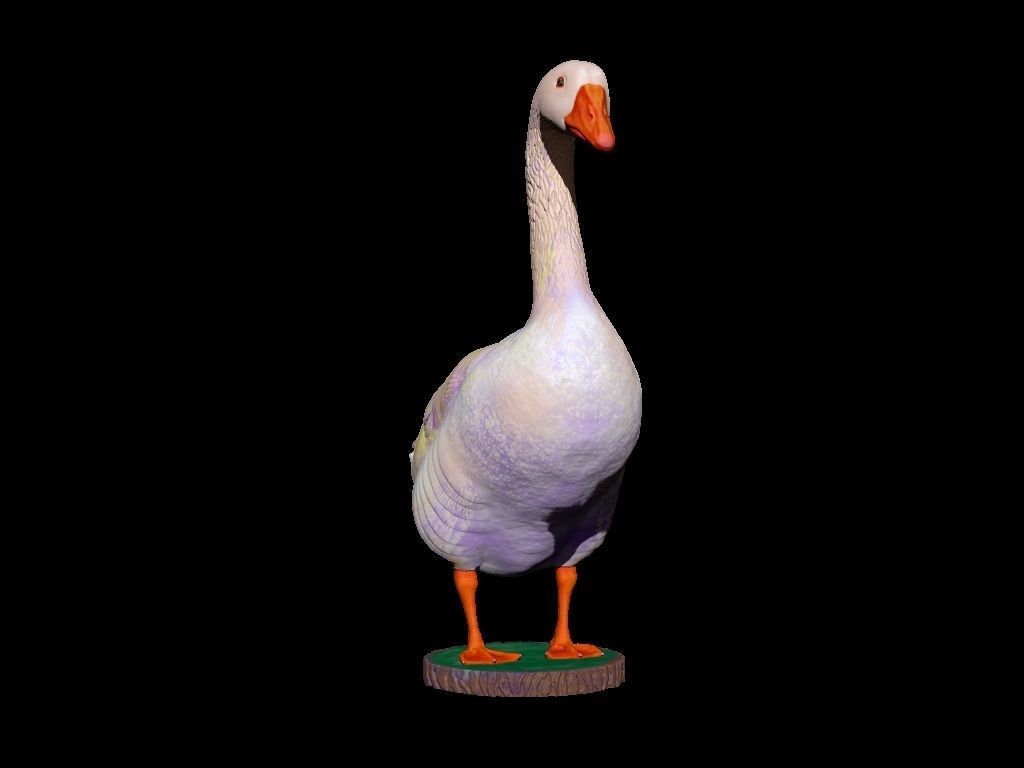 Goose 3D model 3D printable | CGTrader
