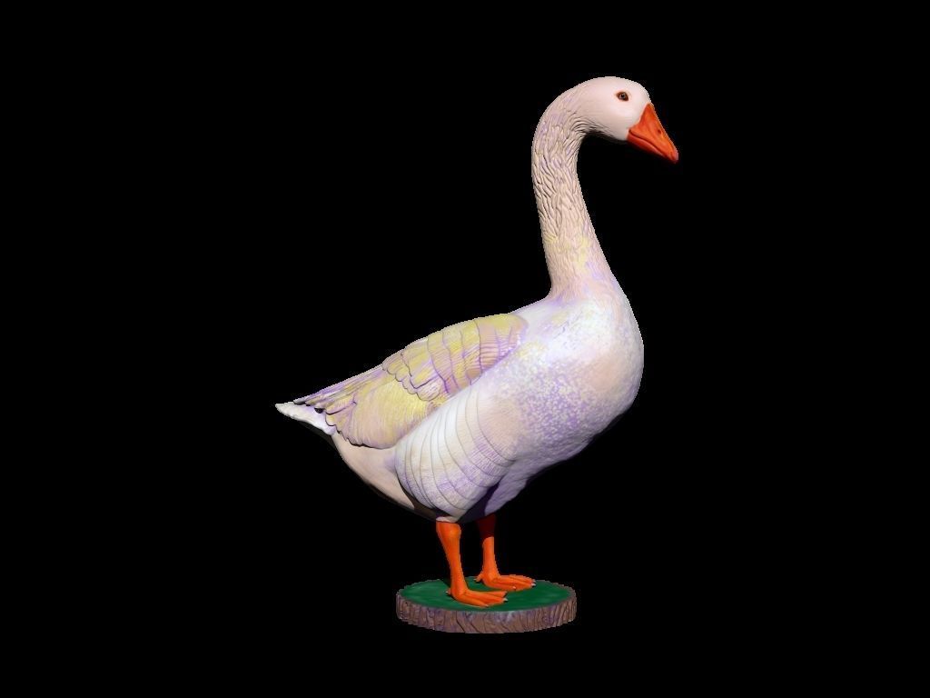 Goose 3D model 3D printable | CGTrader