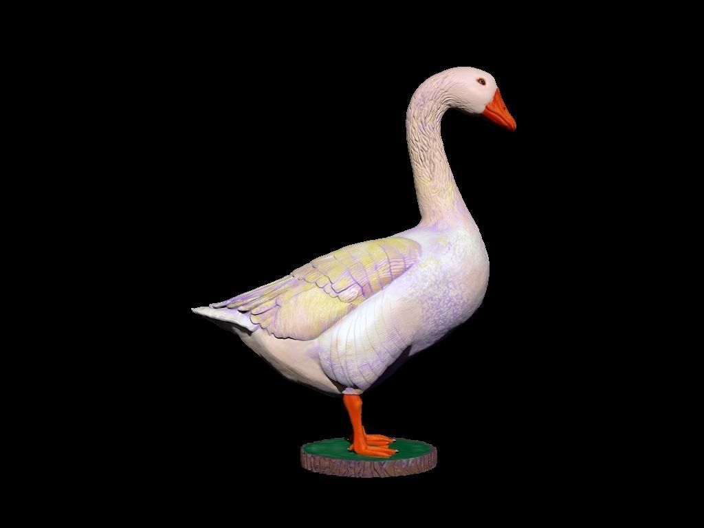 Goose 3D model 3D printable | CGTrader