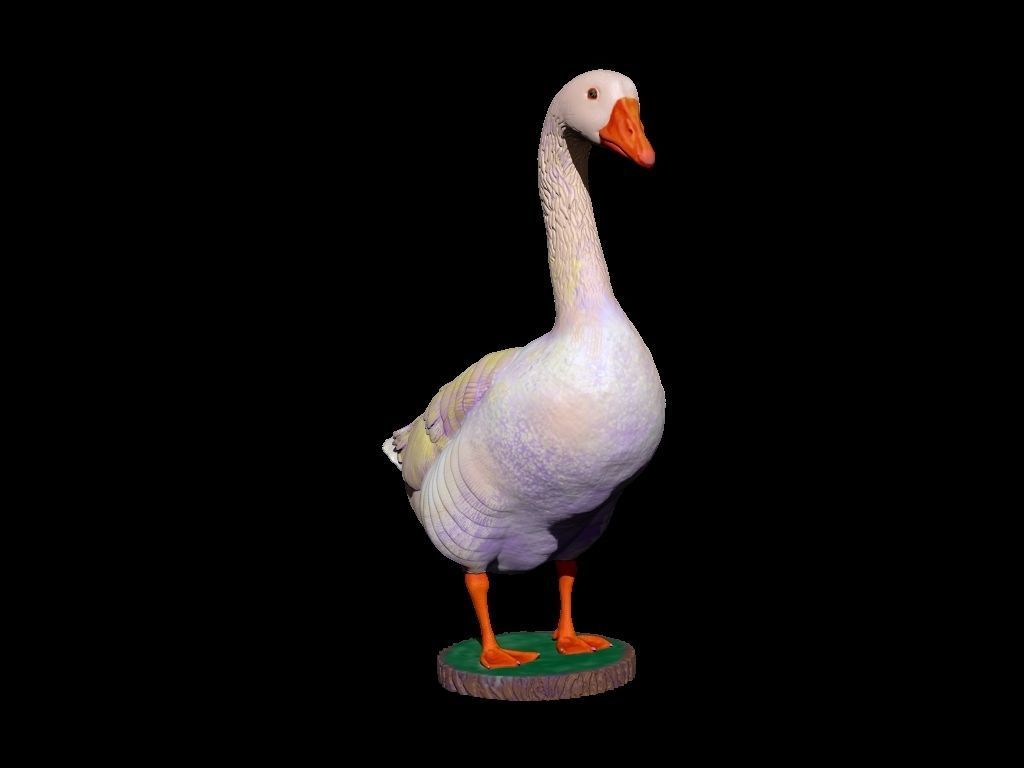 Goose 3D model 3D printable | CGTrader