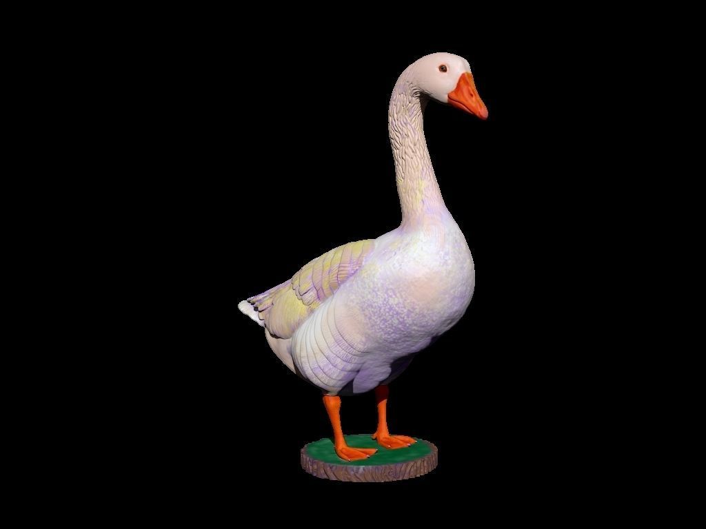 Goose 3D model 3D printable | CGTrader