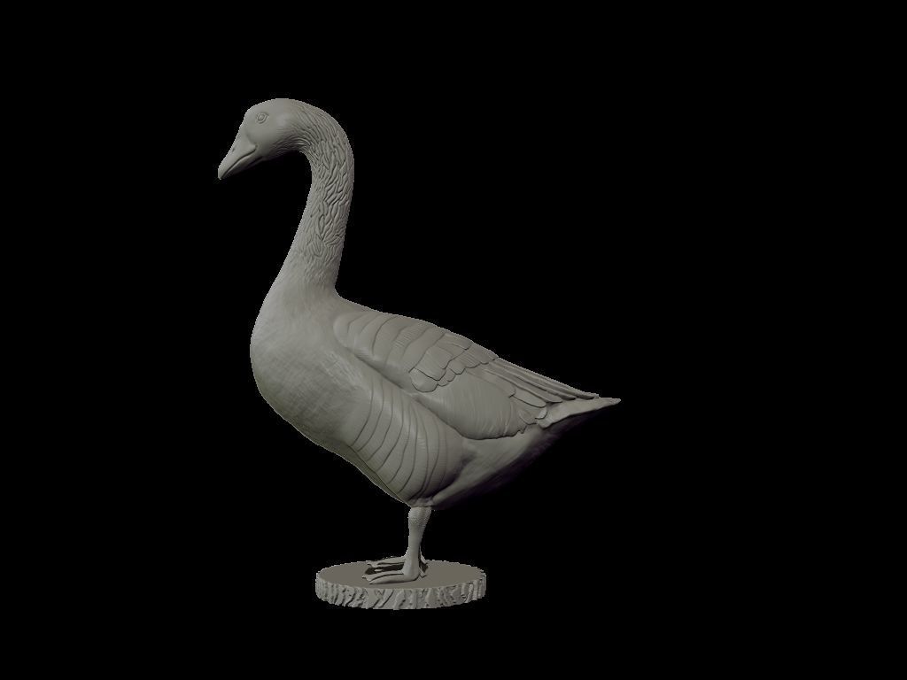 Goose 3D model 3D printable | CGTrader
