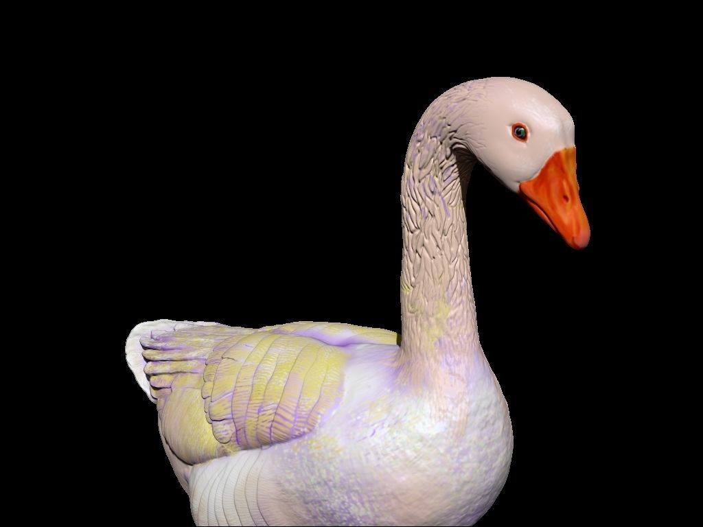 Goose 3D model 3D printable | CGTrader