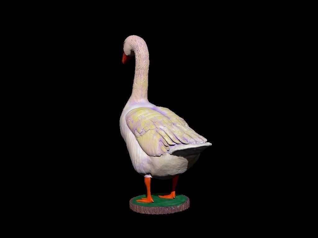 Goose 3D model 3D printable | CGTrader