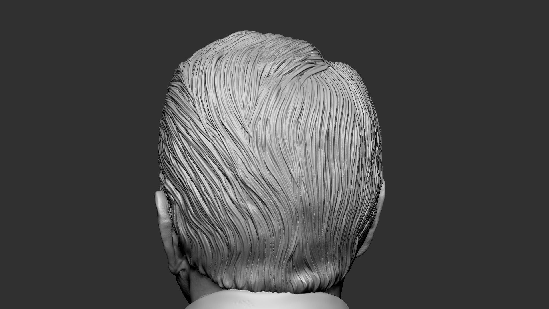 Ronald Reagan 3D model 3D printable | CGTrader