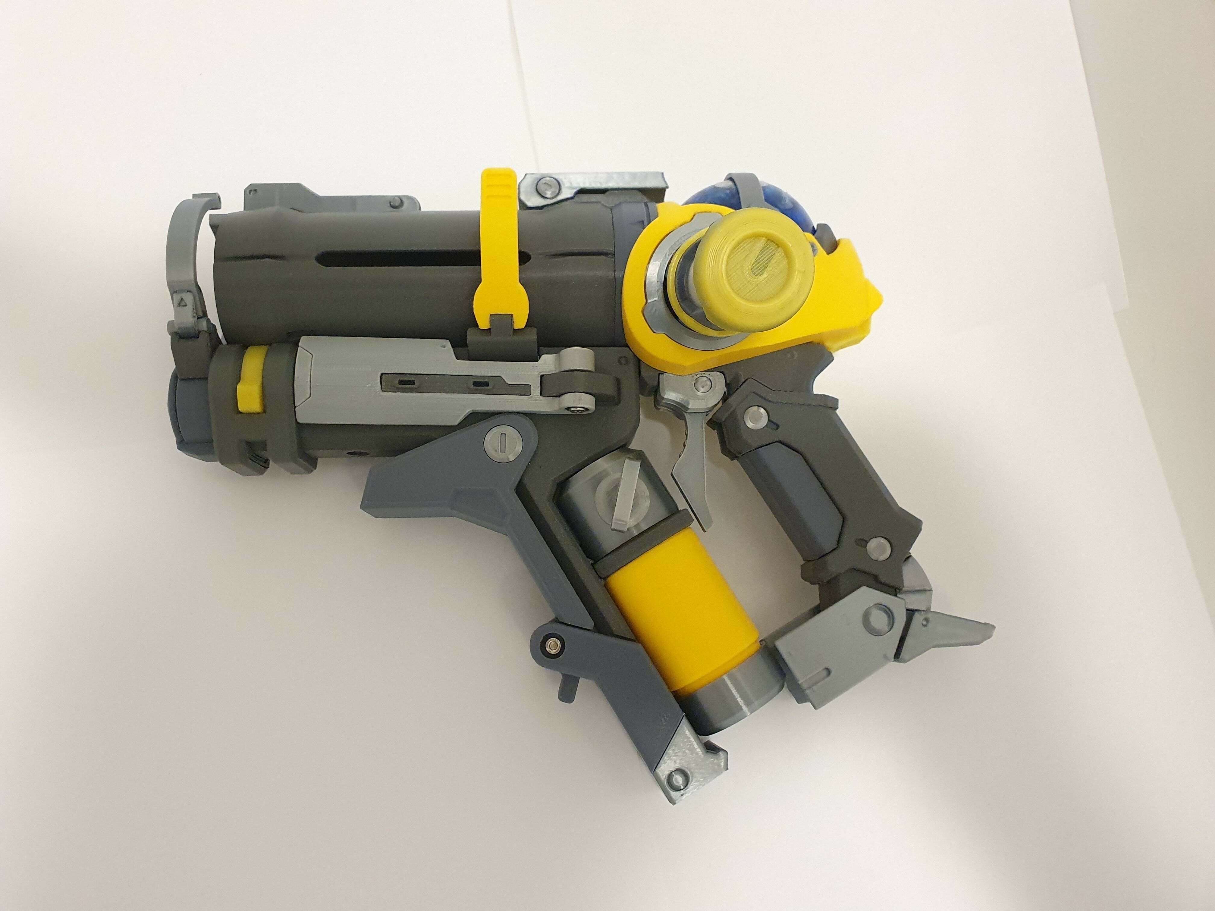 Mei Blaster Firefighter Skin - Overwatch - Commercial - STL 3D model 3D ...