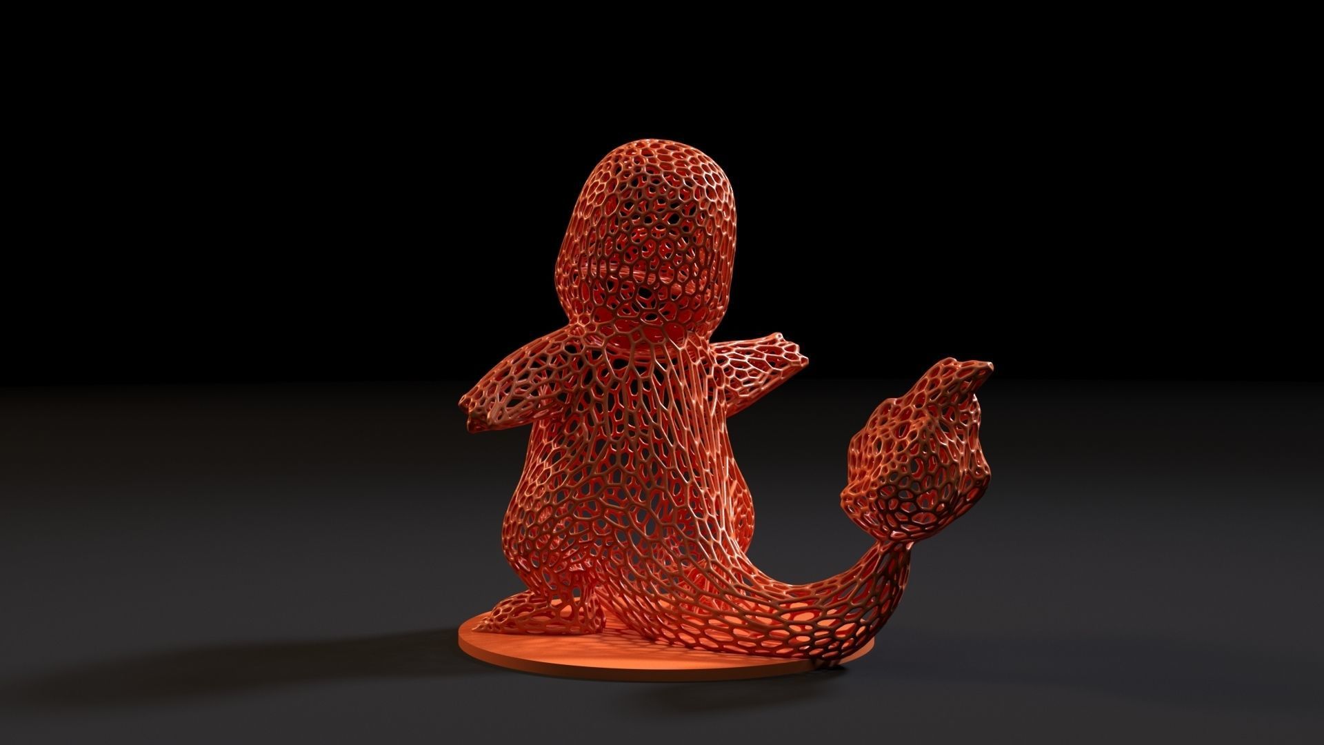 Charmander Pokemon 3D model 3D printable | CGTrader