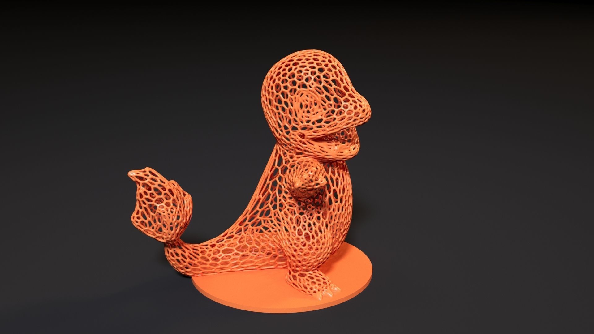 Charmander Pokemon 3D model 3D printable | CGTrader