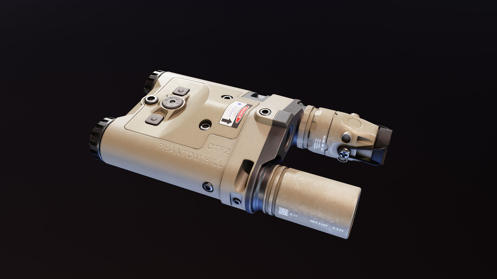 3D model CTF2 Aiming Module VR / AR / low-poly | CGTrader