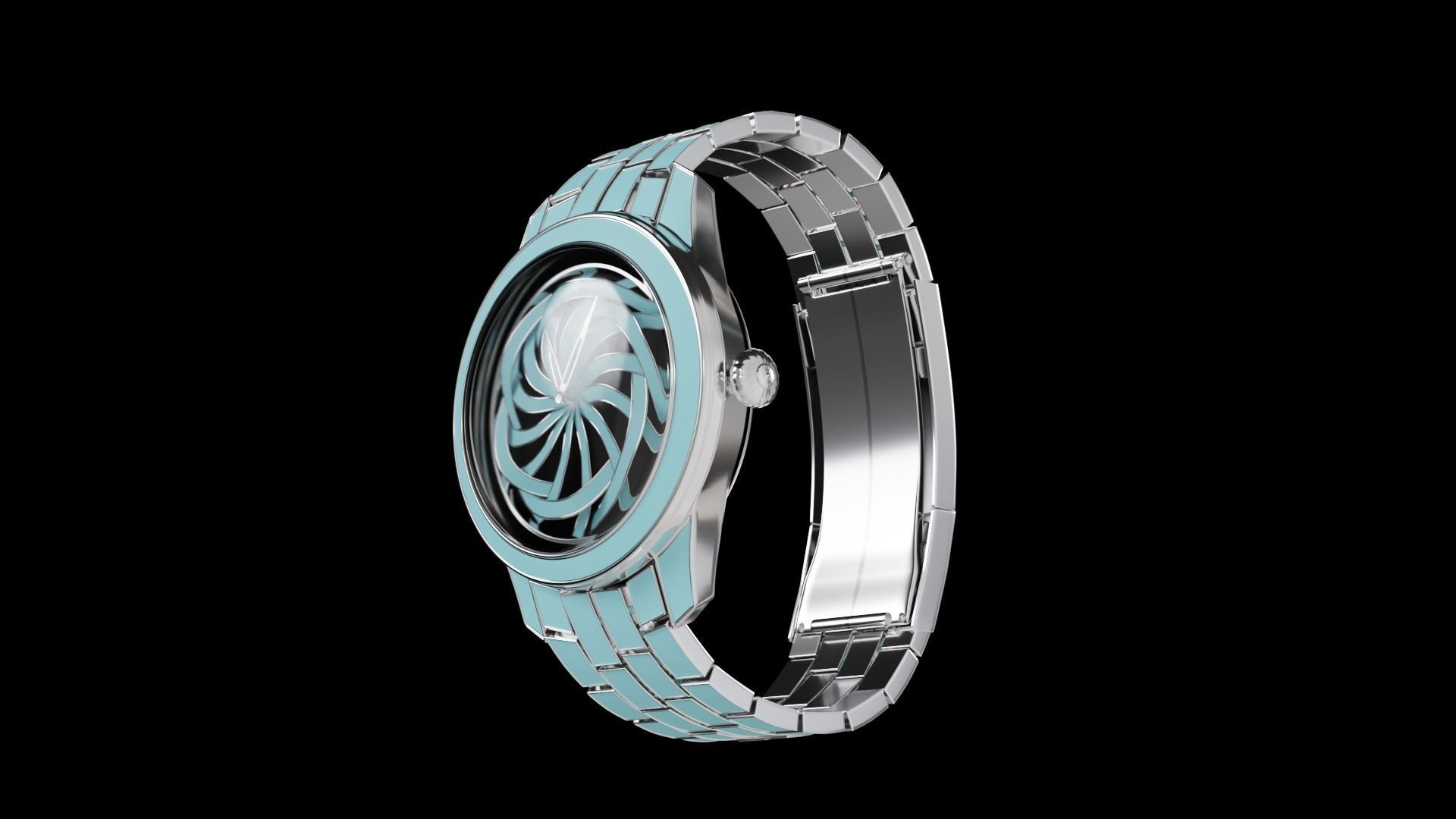 luxury watch free 3D model | CGTrader