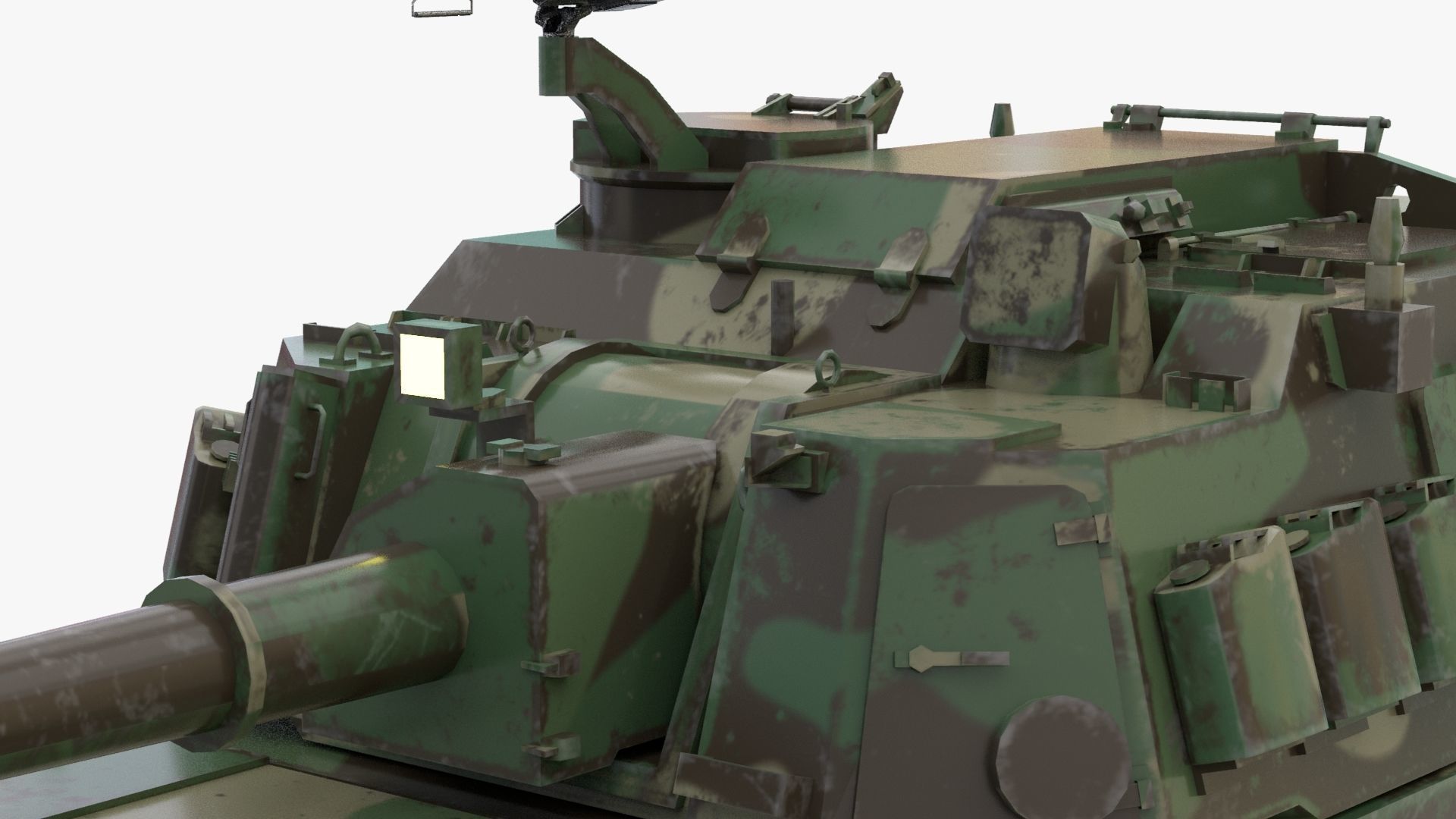 3D model m109 Paladin Tank with 4k textures VR / AR / low-poly | CGTrader