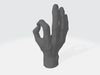 hand figures set 3D model 3D printable | CGTrader