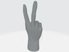 hand figures set 3D model 3D printable | CGTrader