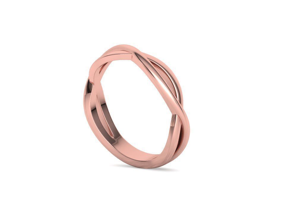 Sofia Infinity Band ring Endless Love Fashion Ring 3dmodel 3D model 3D printable | CGTrader
