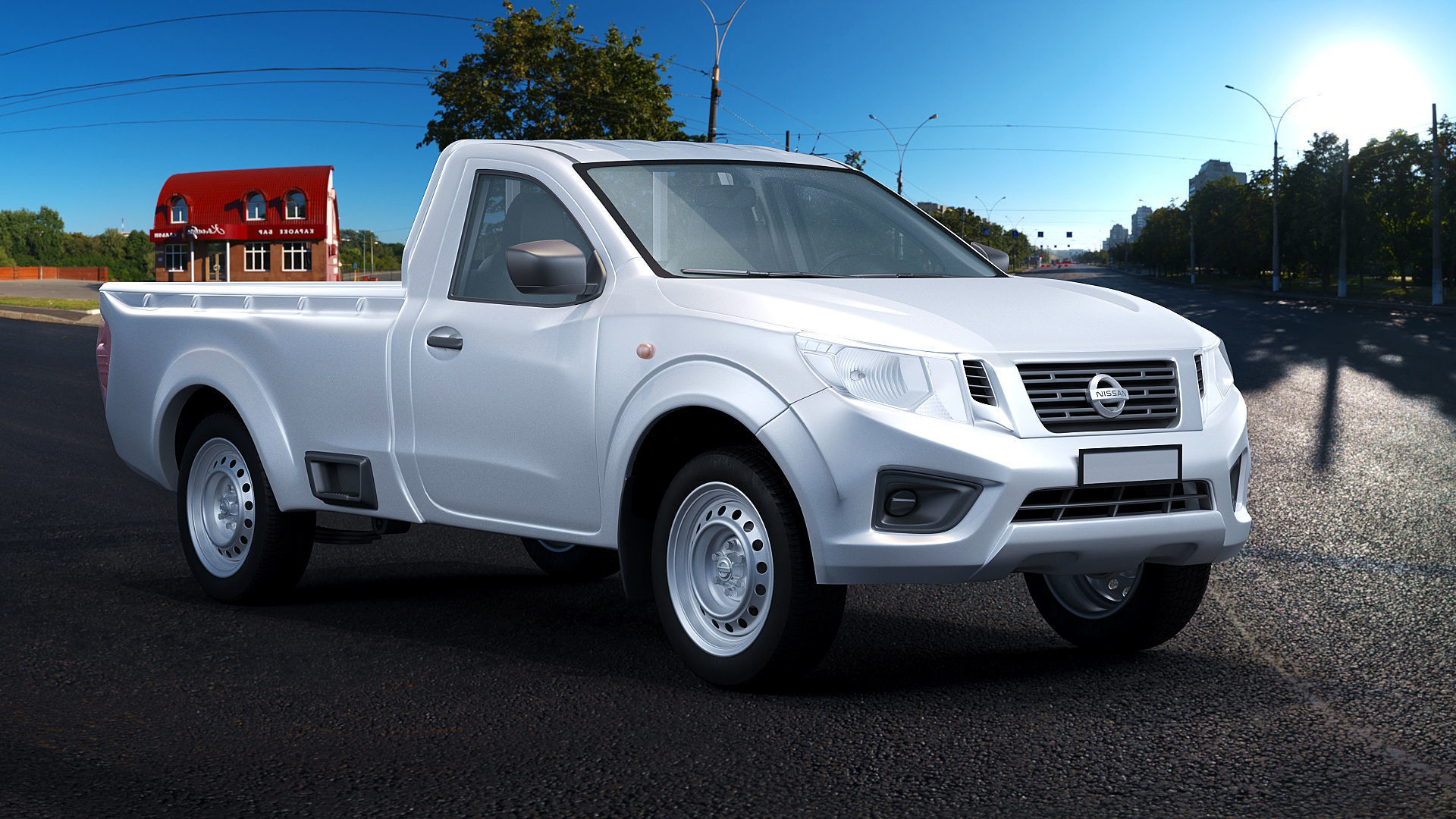 Nissan navara np300 2015 full interior 3D model | CGTrader