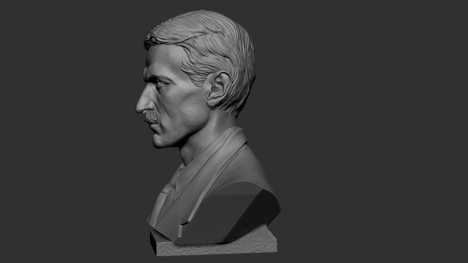 Nikola Tesla 3D model 3D printable | CGTrader