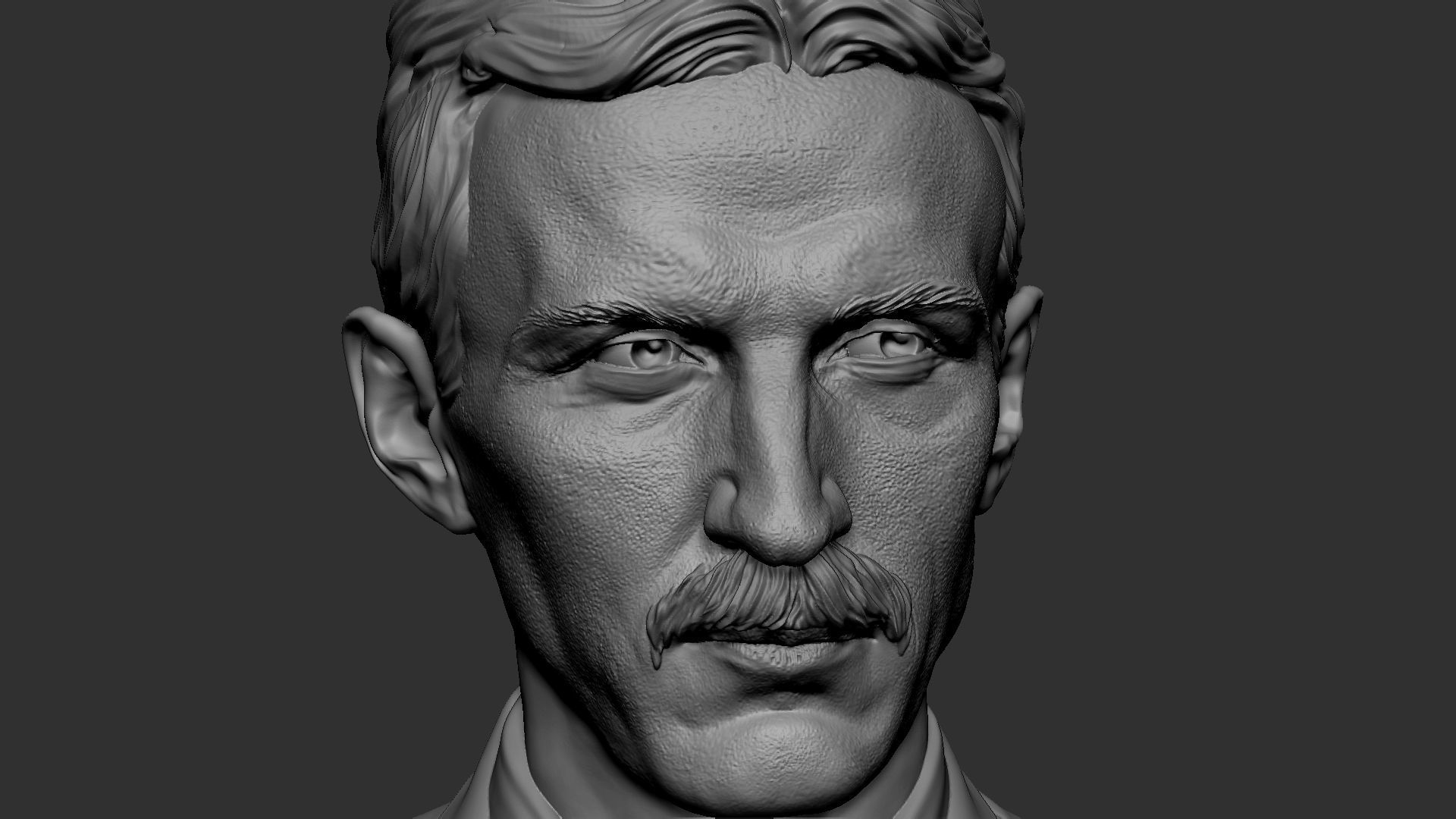 Nikola Tesla 3D model 3D printable | CGTrader