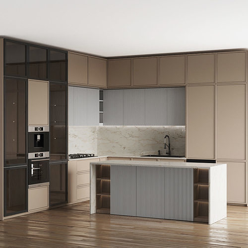 kitchen 062 3D model | CGTrader