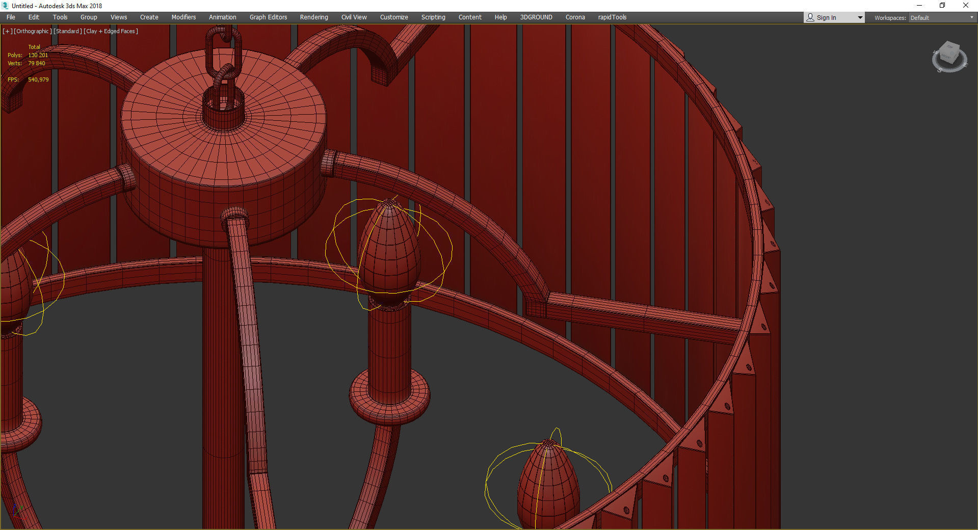 3D model Glass Strips Chrome VR / AR / low-poly | CGTrader