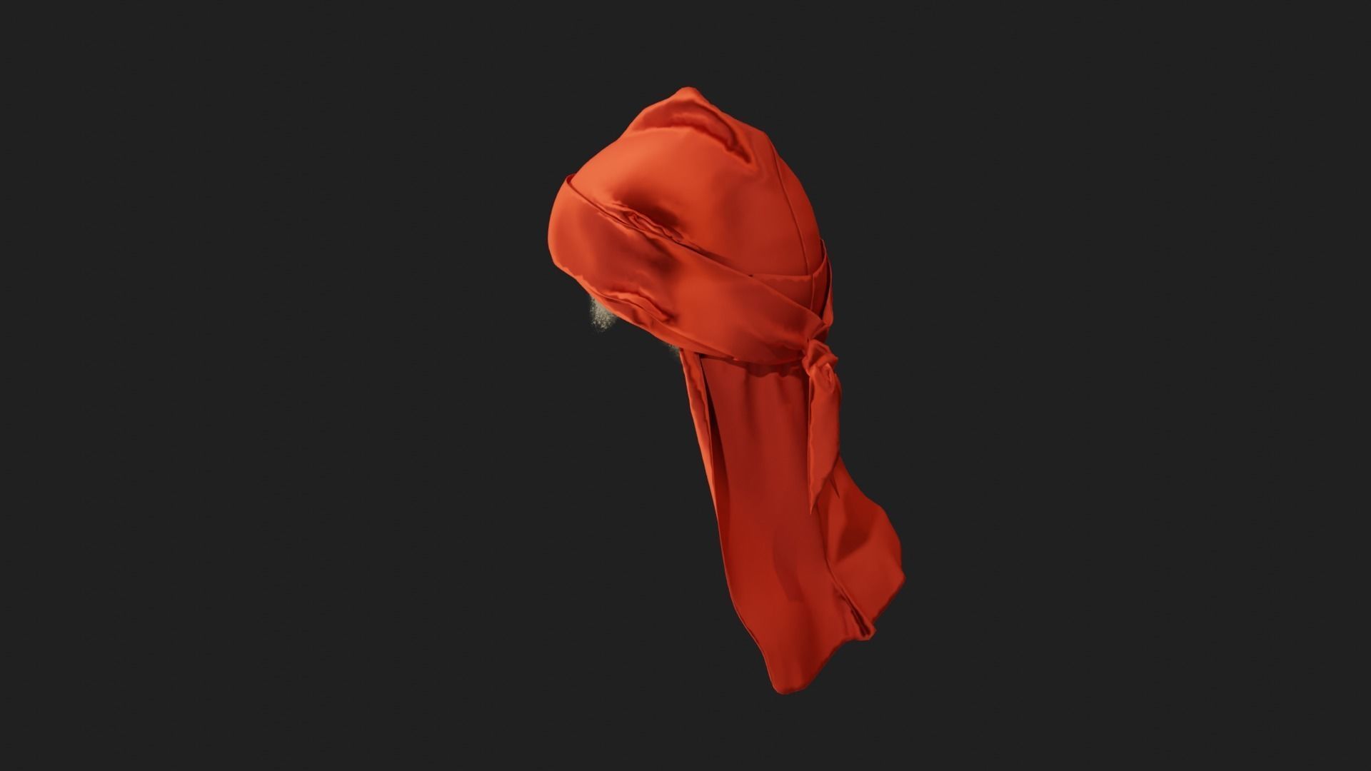 Velvet Durag free 3D model | CGTrader