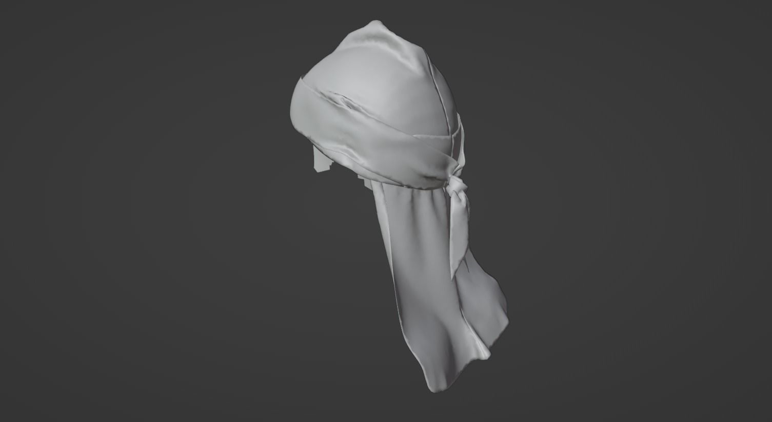 Velvet Durag free 3D model | CGTrader
