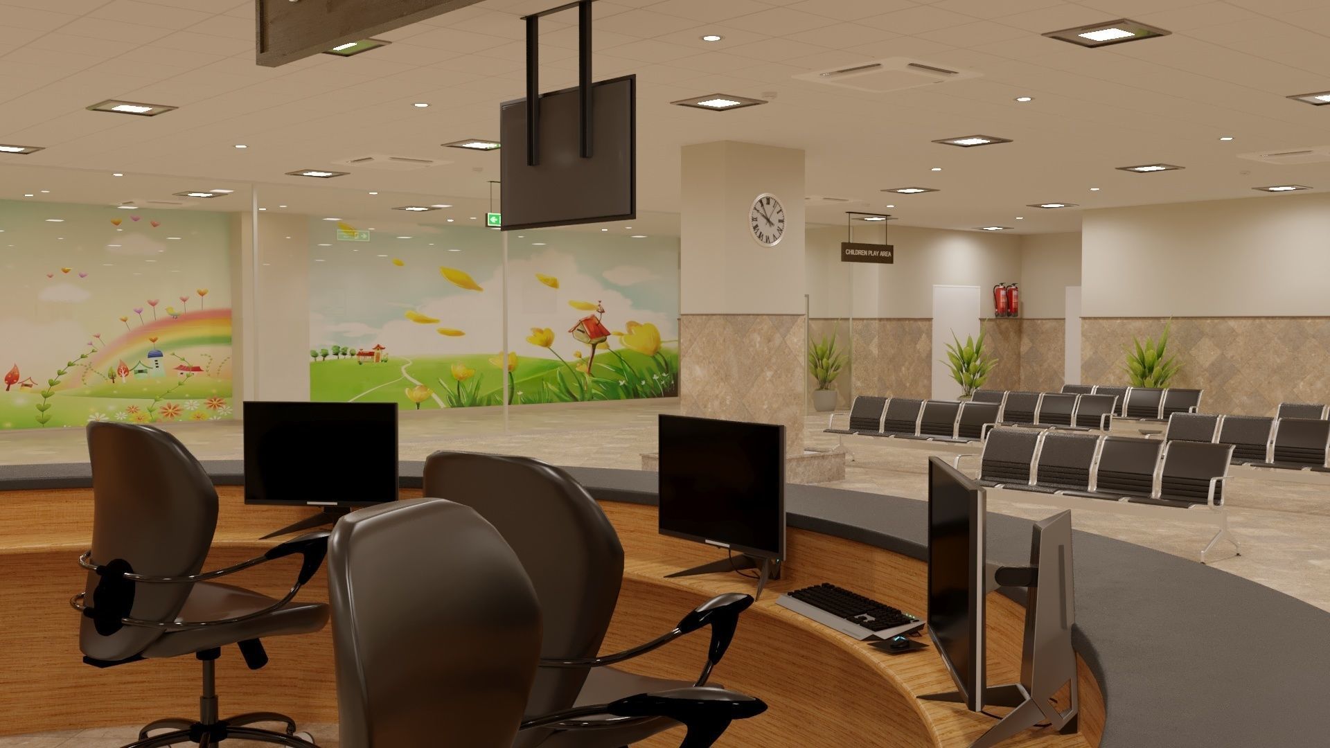 Outpatient Department 3d Model 3d Model Cgtrader