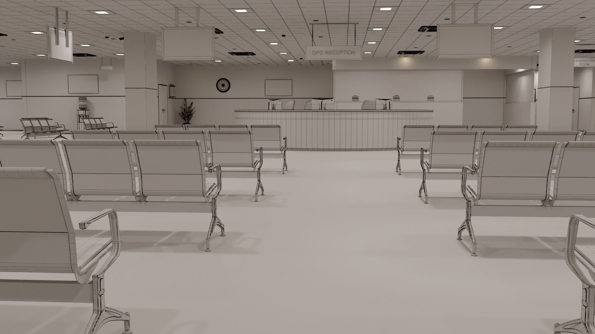 Outpatient Department 3d Model 3d Model Cgtrader