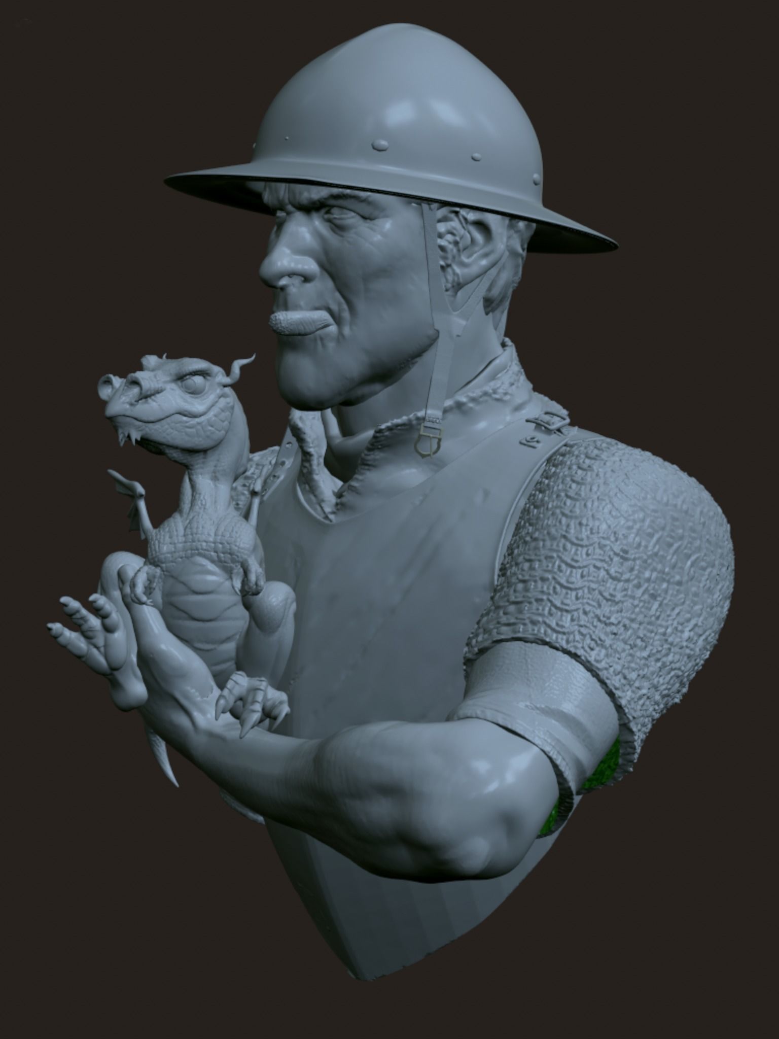 Captain of the Night Watch of Ankh-Morpork Samuel Vimes 3D model 3D ...