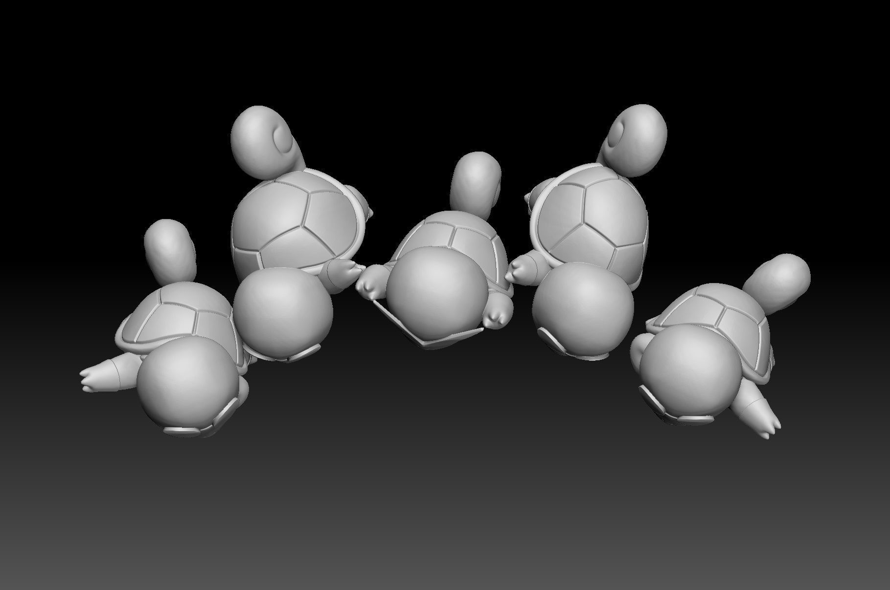 Pokemon Squirtle Power Rangers 3d Model 3d Printable Cgtrader
