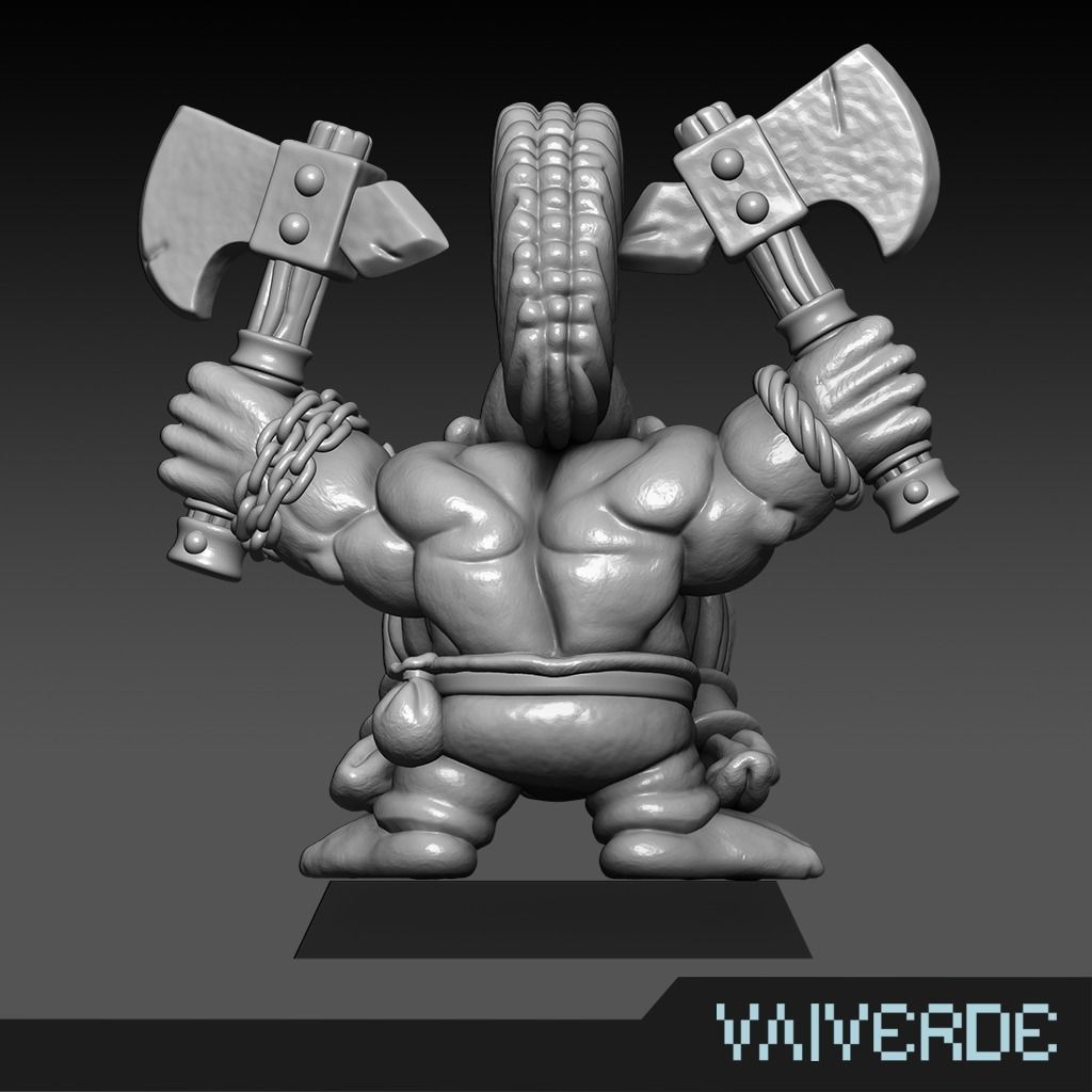 DWARF SLAYER 3D model 3D printable | CGTrader