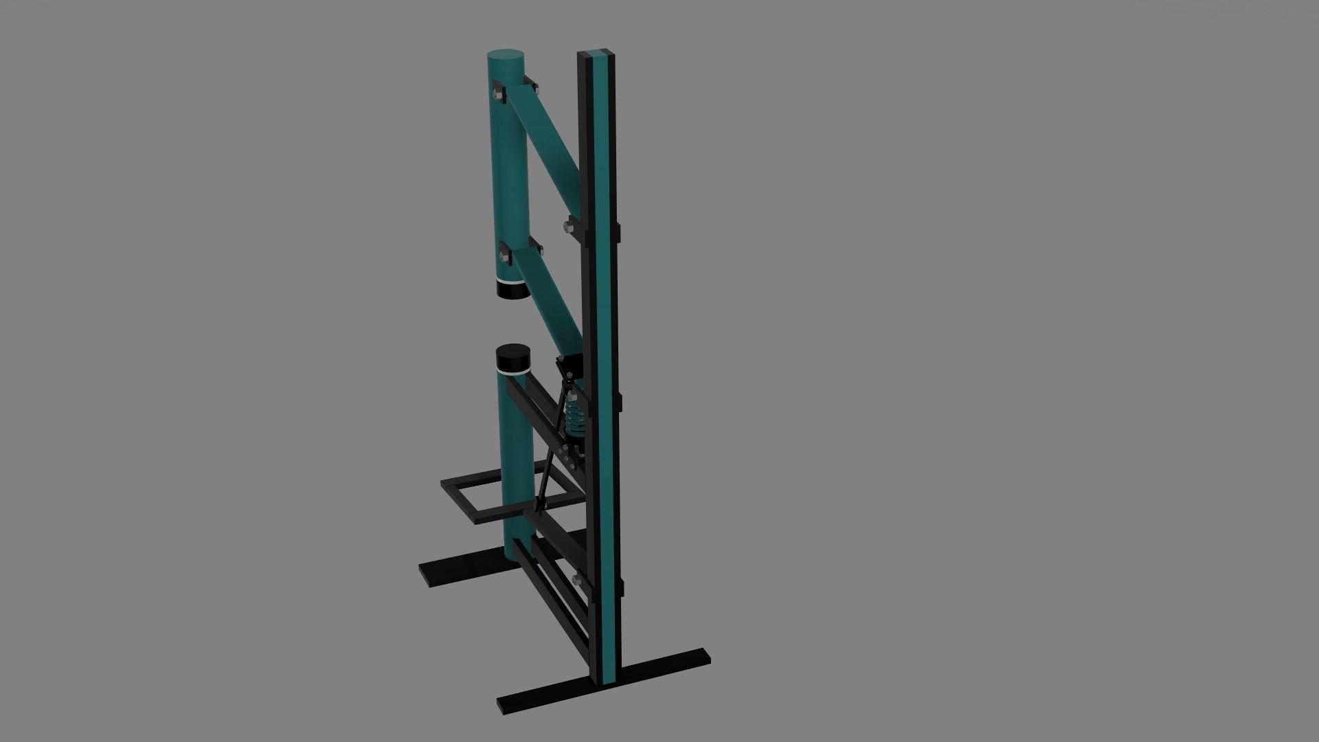 Treadle Hammer Blacksmith Forge 3D model 3D printable | CGTrader