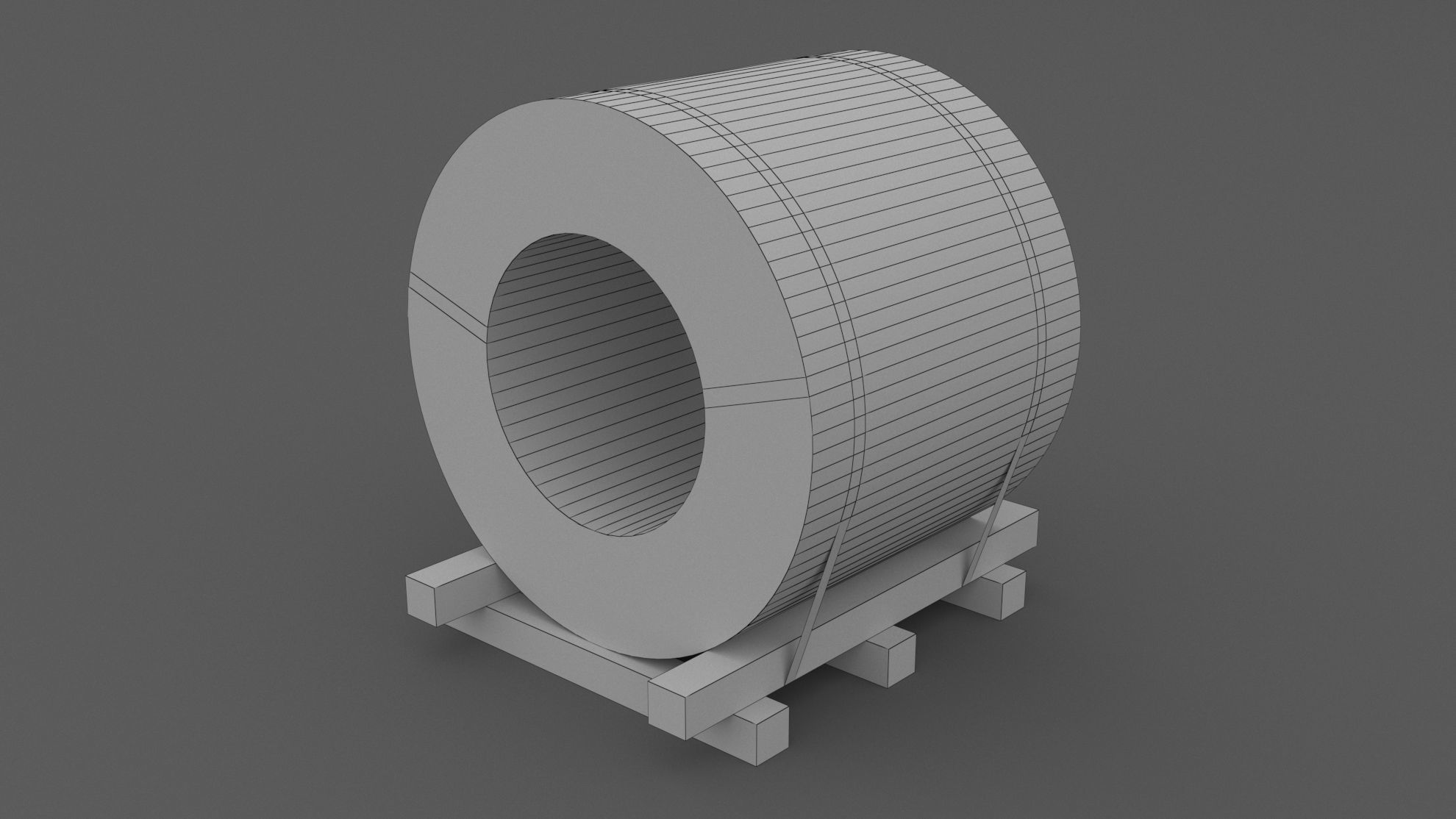 Steel Coil 3D model | CGTrader