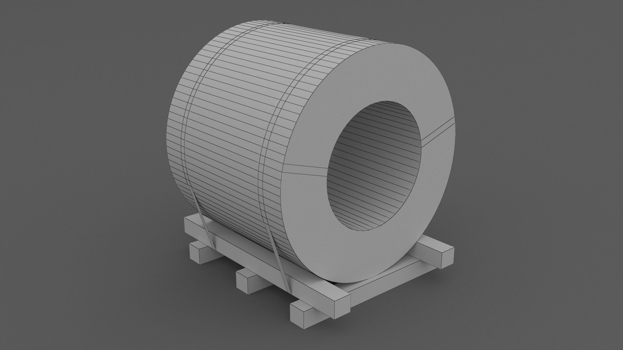 Steel Coil 3D model | CGTrader