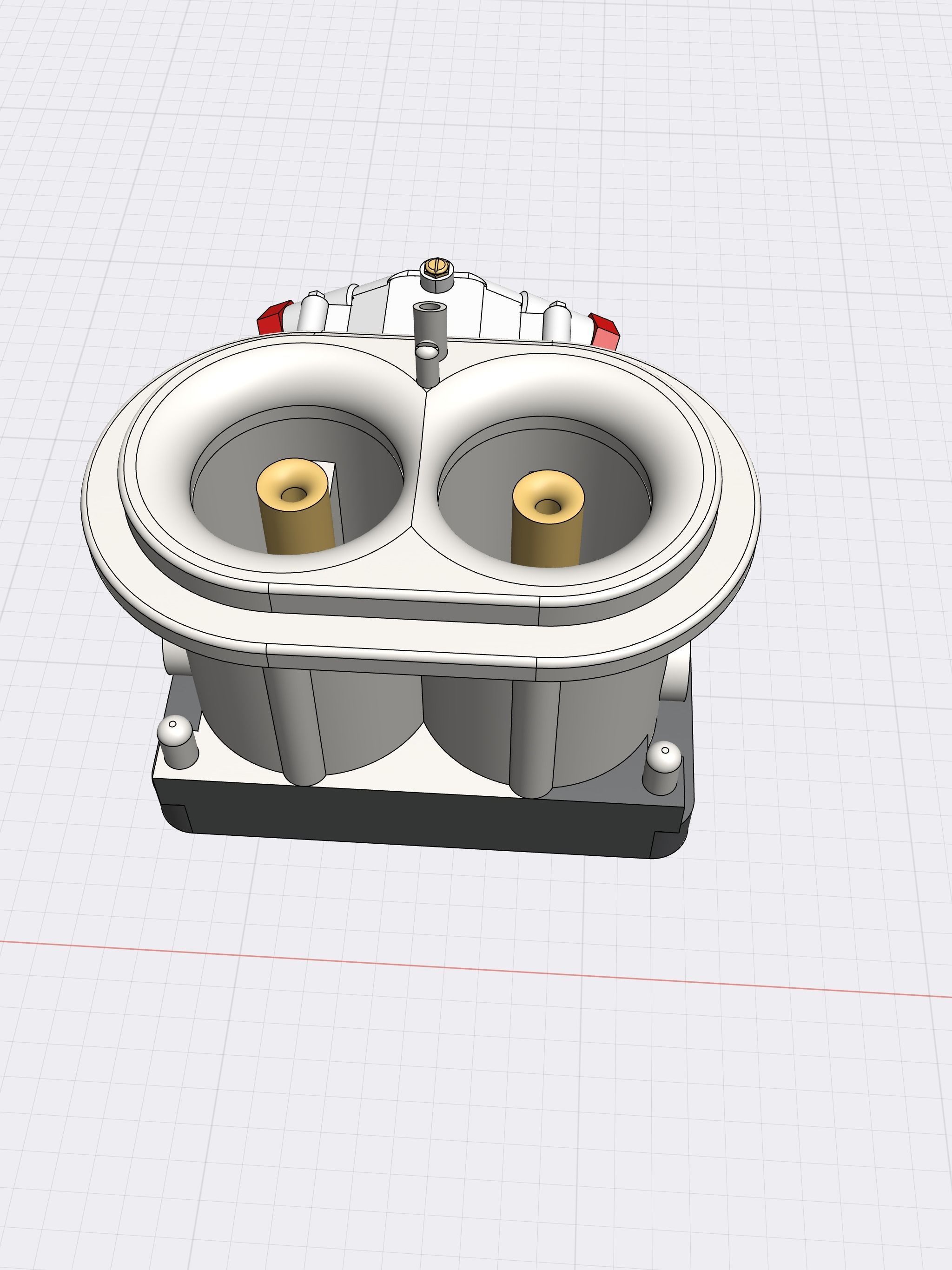 G Series Race Split Dominator Carb 3D model 3D printable | CGTrader
