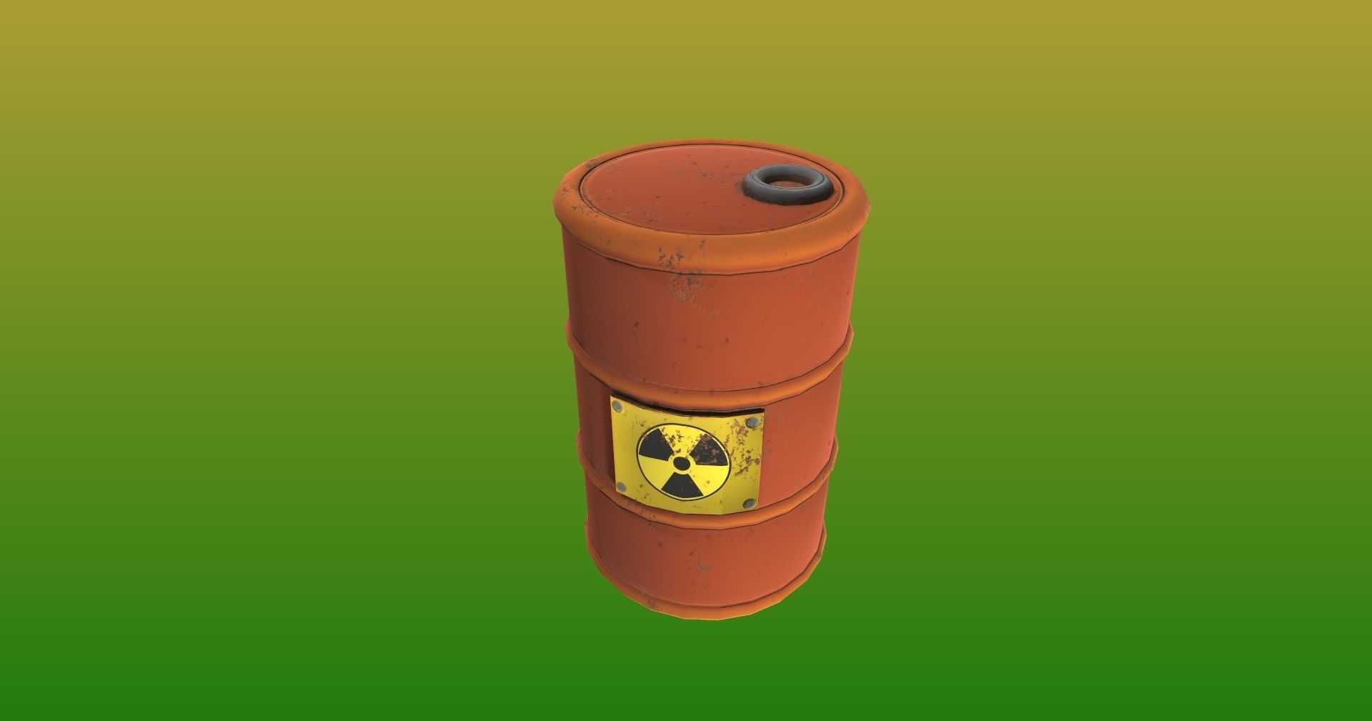 Toxic Barrel Game Asset free VR / AR / low-poly 3D model | CGTrader