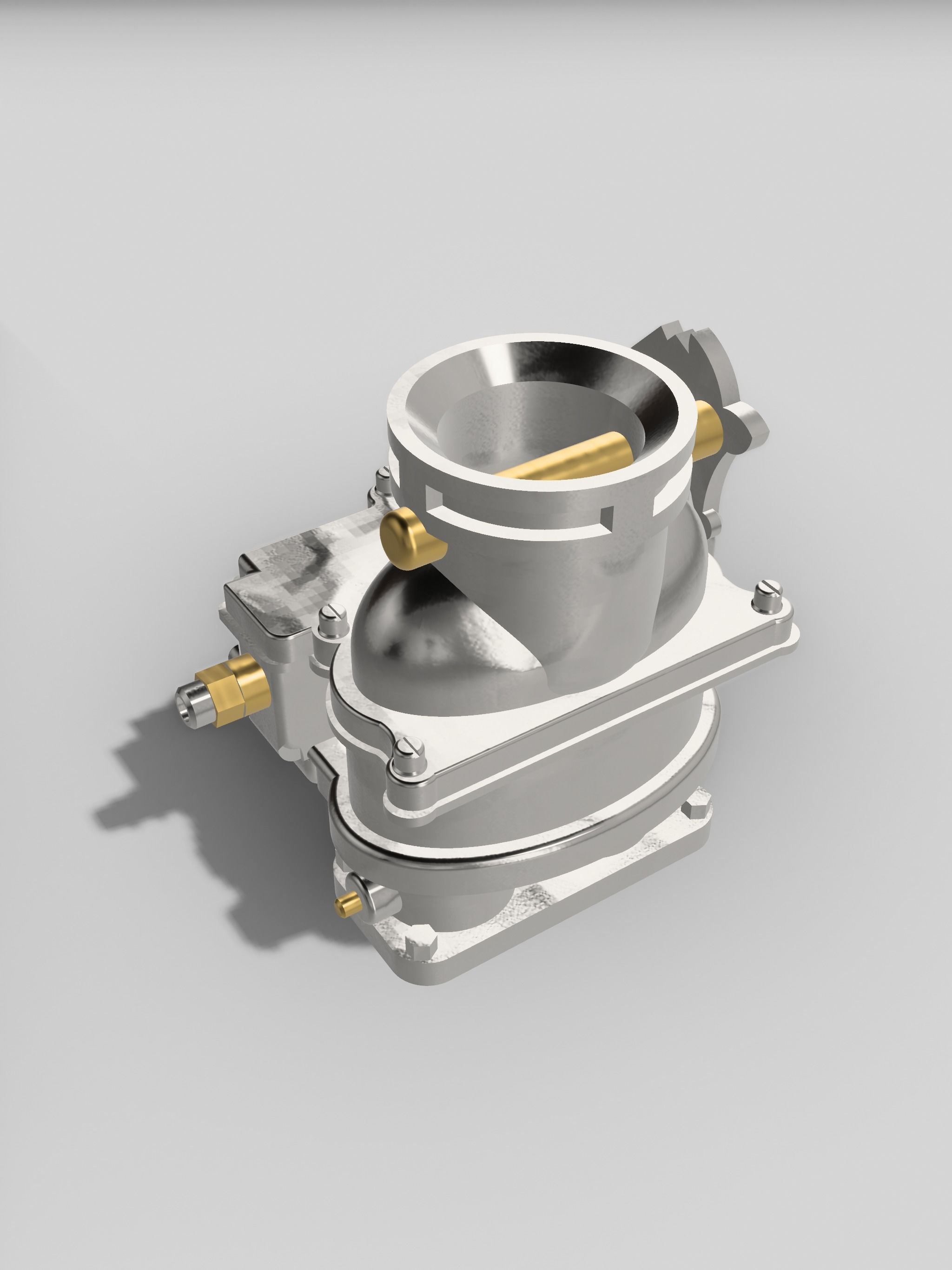 Stromberg 97 Carb 3D model 3D printable | CGTrader