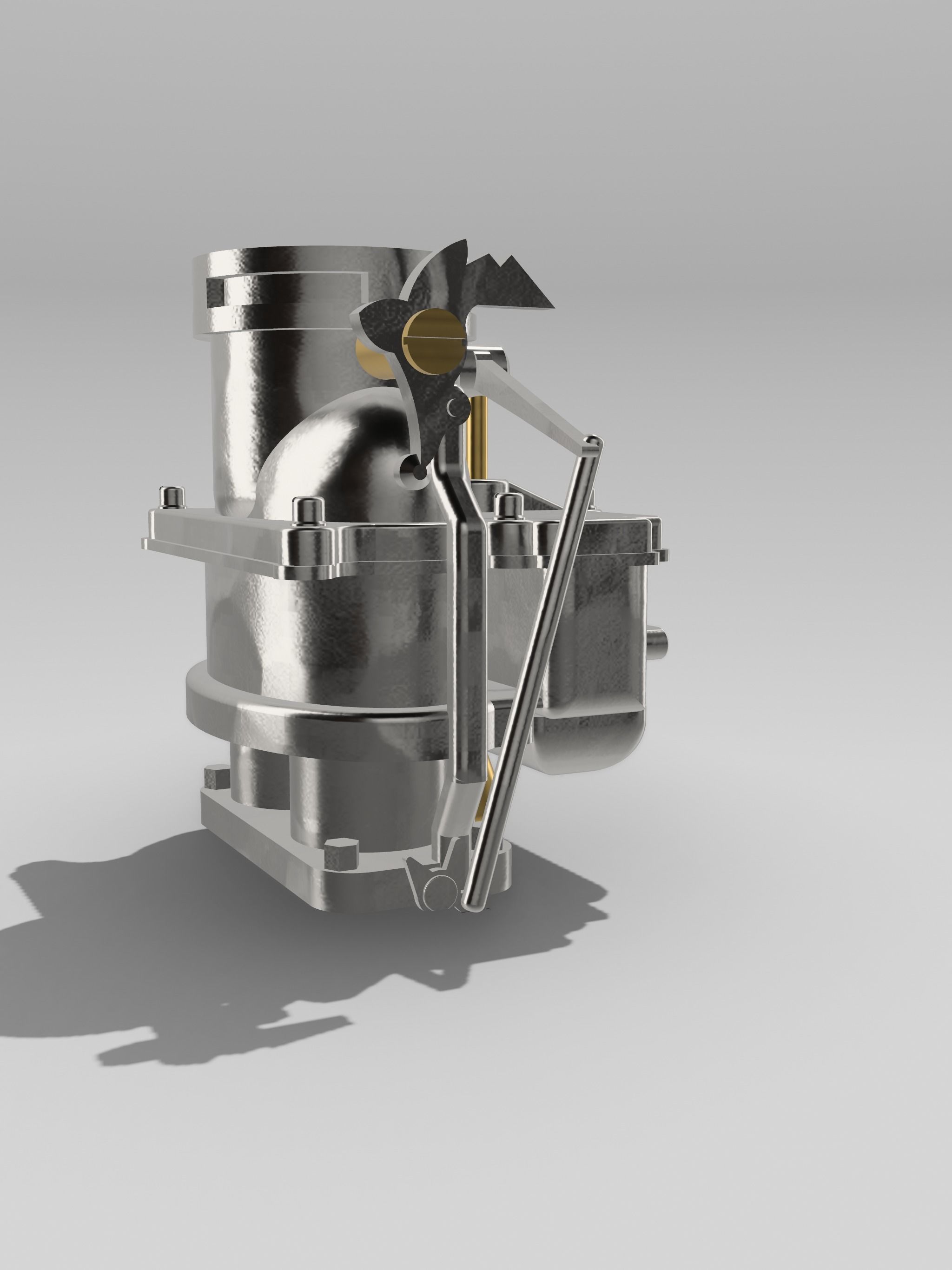 Stromberg 97 Carb 3D model 3D printable | CGTrader
