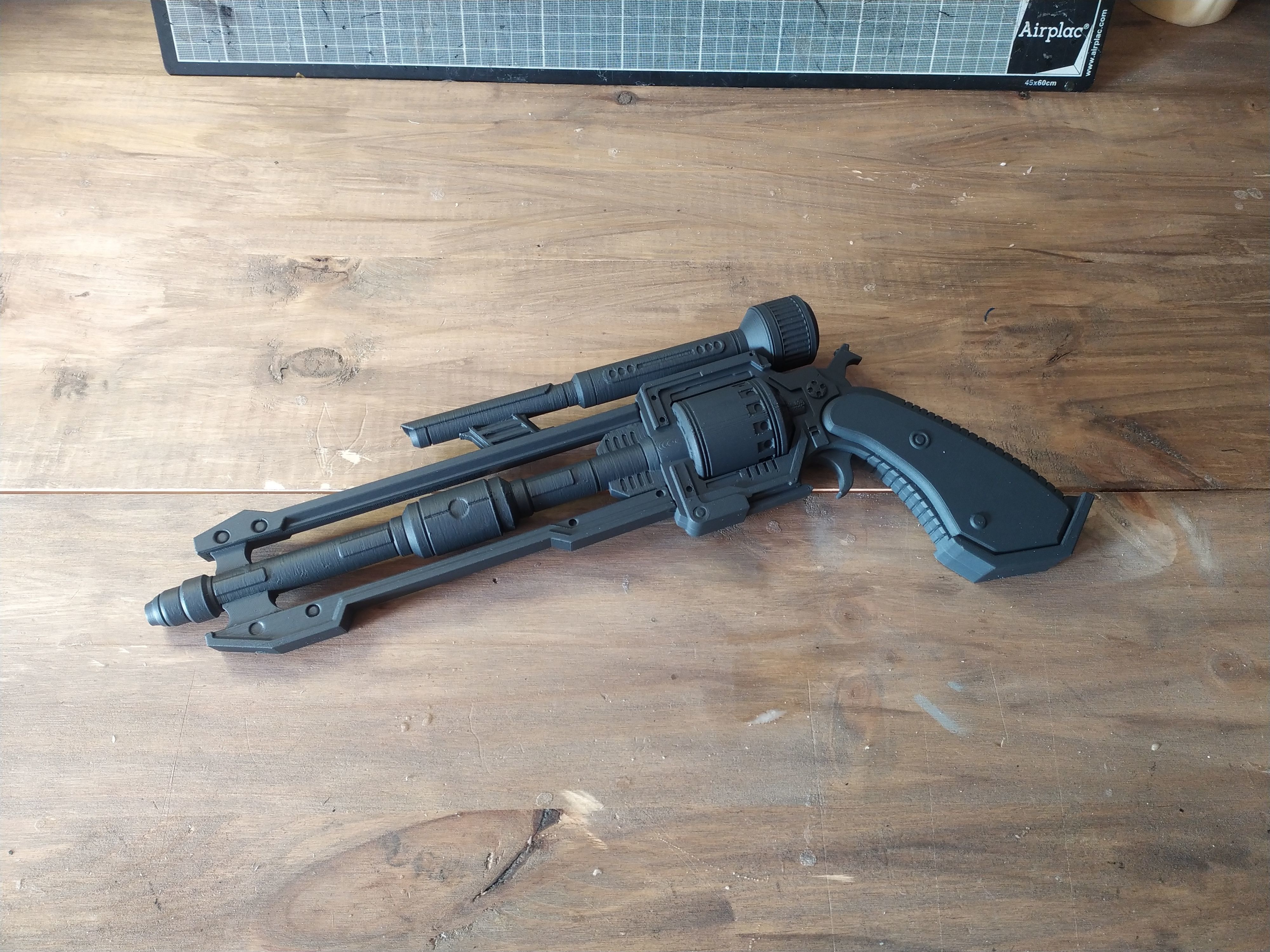 Black Nebula Heavy Blaster for cosplay 3D model 3D printable | CGTrader