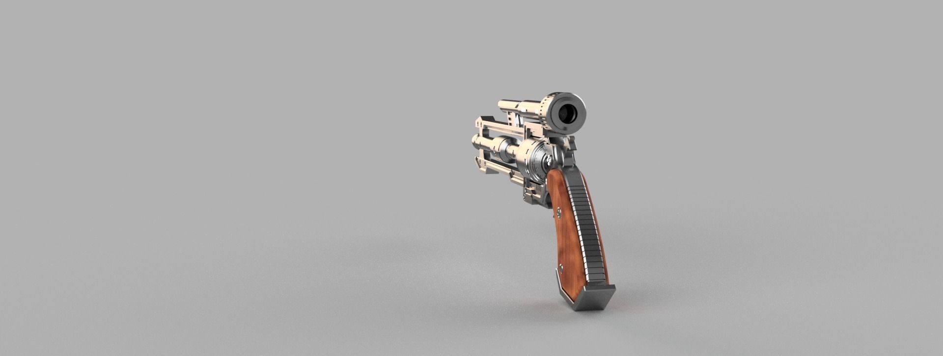 Black Nebula Heavy Blaster for cosplay 3D model 3D printable | CGTrader