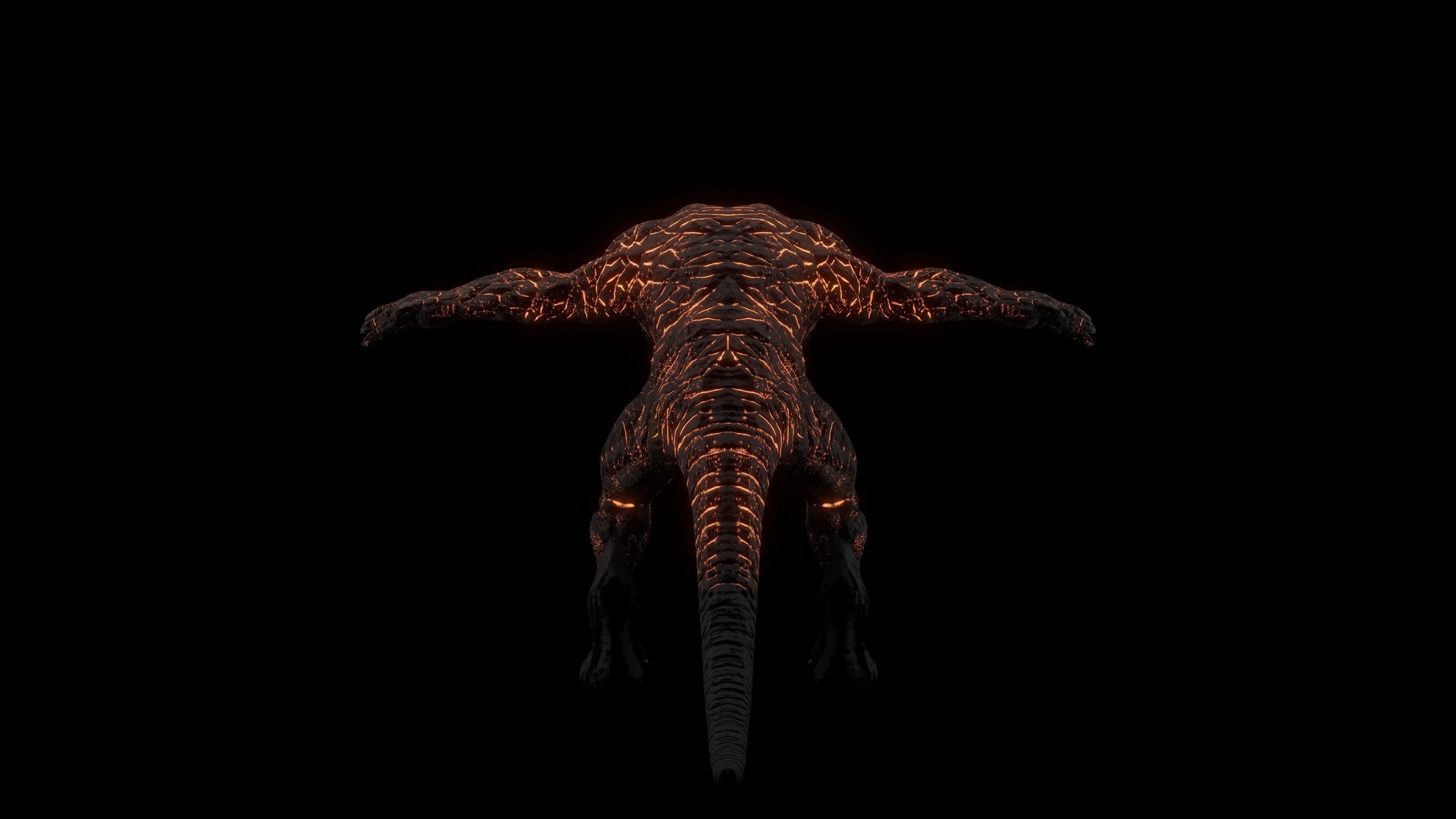 3D model Balrog - no wings VR / AR / low-poly | CGTrader